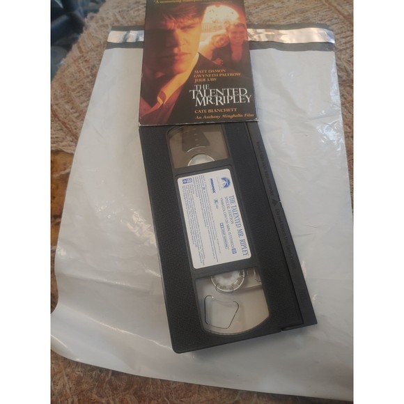 unknown | Media | The Talented Mr Ripley Vhs 200 Matt Damon Gwyneth Paltrow Jude Law | Poshmark